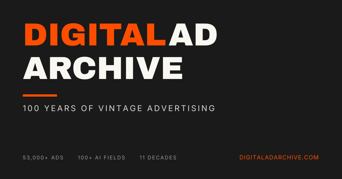 Advertising Design History | Digital Ad Archive